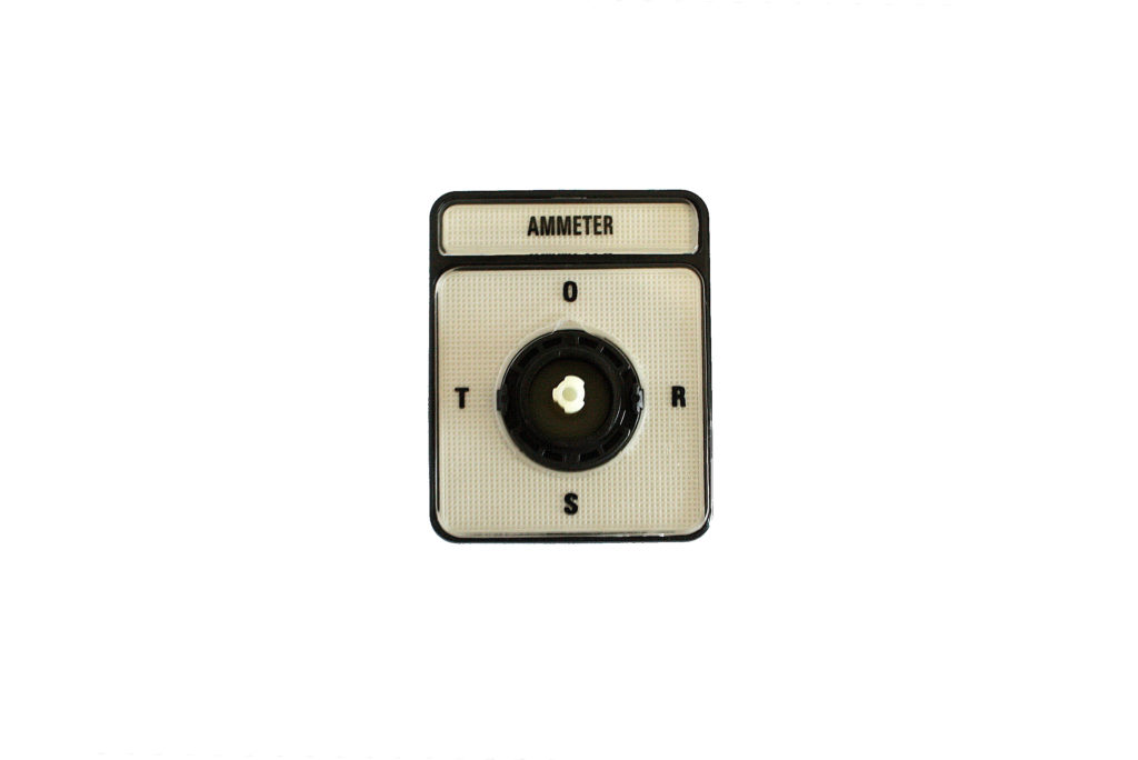 Ammeter Selector Switch 3 Phase 4 Wire Model: AS34 Auspicious