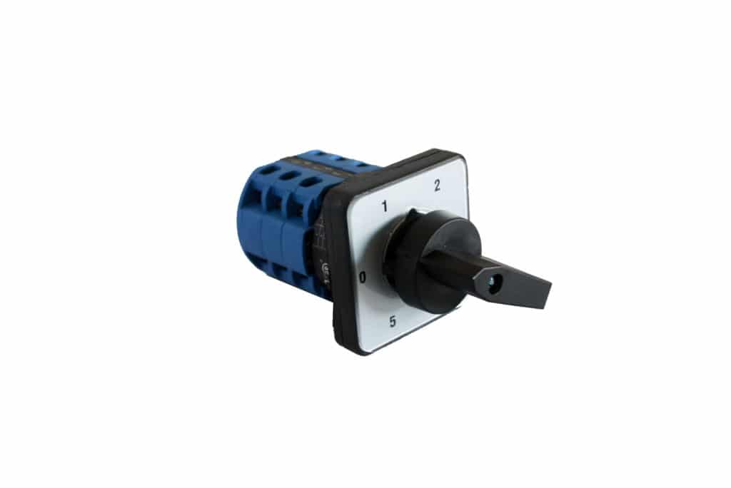 5 Position Rotary Switch (0-1-2-3-4-5) 20A 1 Pole Model: C102A