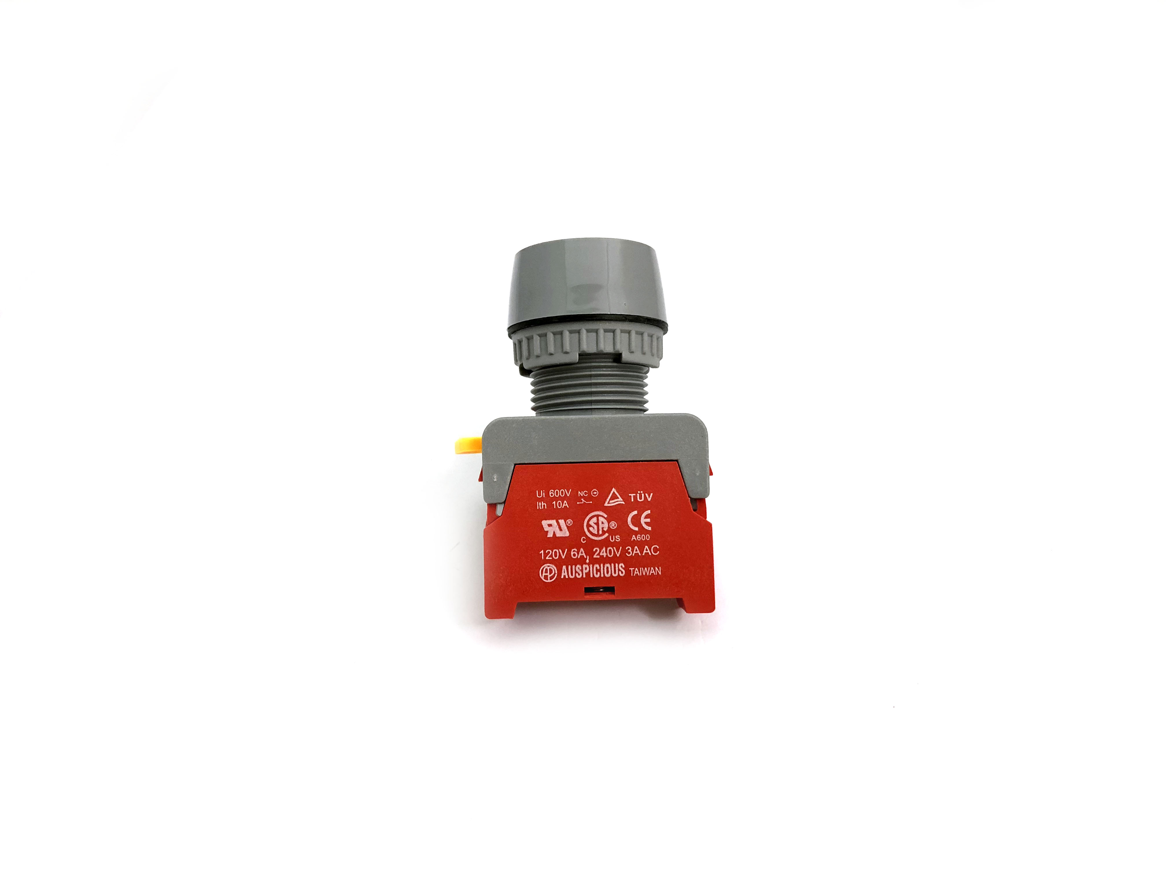 Momentary Push Button 22mm Red NC IP65 Model: GBF22 Auspicious