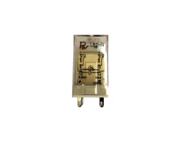 2 Pole Relay 8 Pin Blade Type 10A 24VDC Model: LB2HN-24DTS Rayex