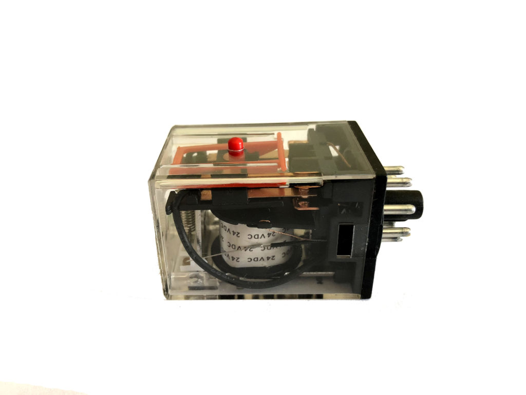 8 pin Relay 24VDC 10A Round Base Model: MK2PN-24DT Rayex