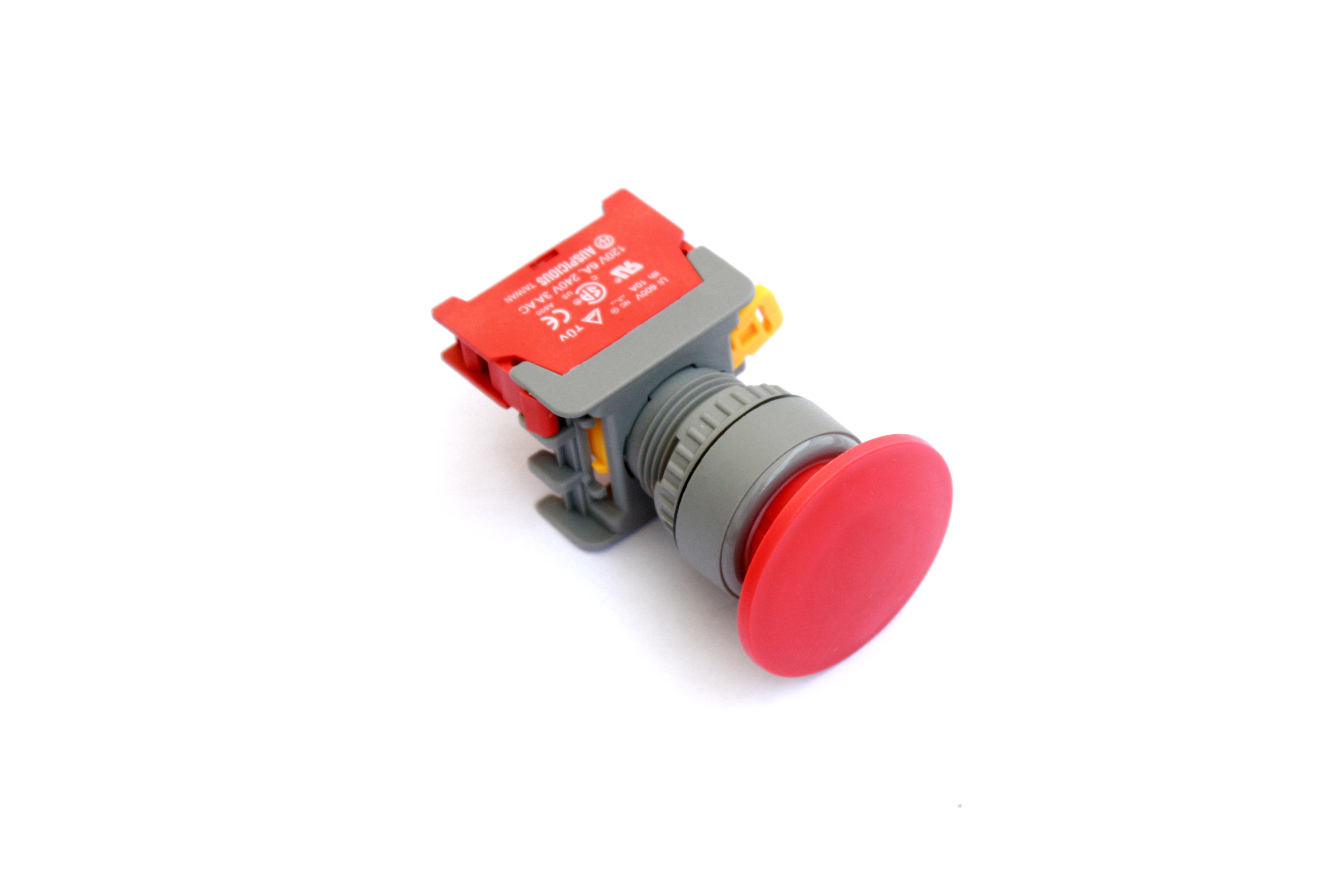 Mushroom Head Push Button Momentary 22mm Model: XE22 Auspicious