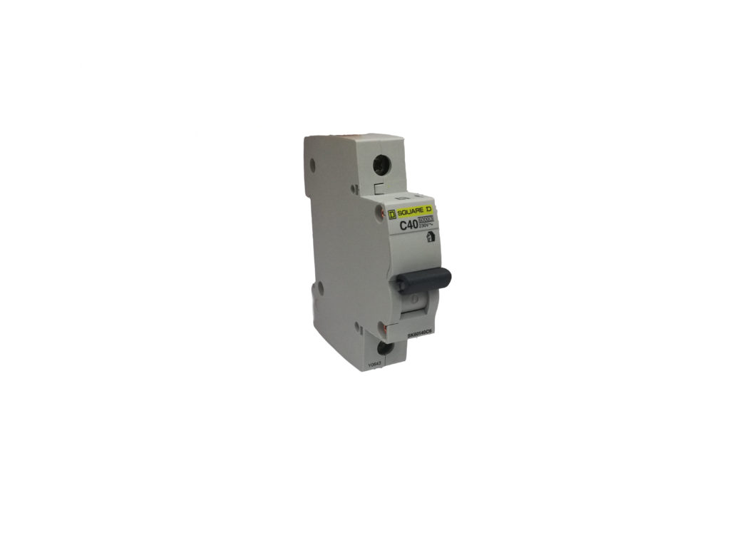 MCB 40A 1 Pole 6kA Type C - Hassan Abbas Trading Co. LLC