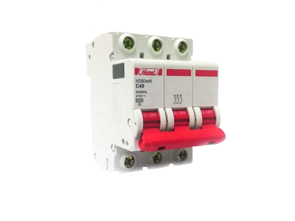 MCB 40A 3P 6Ka Type C - Hassan Abbas Trading Co. LLC
