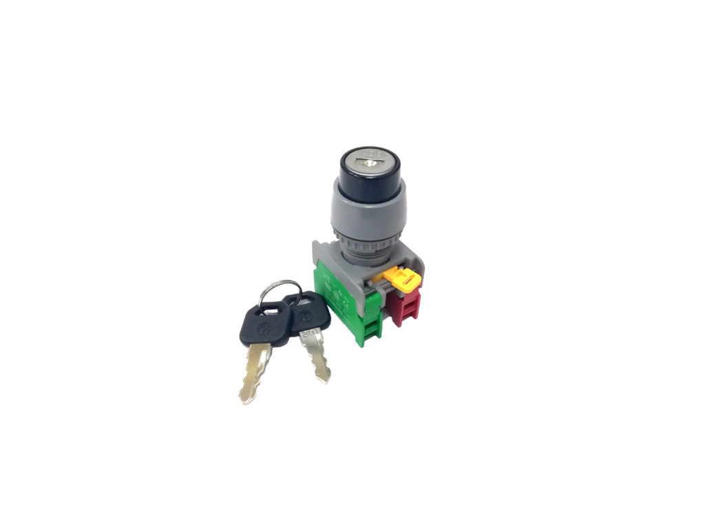 Key Operated Selector Switch 22mm 2 Position Model: GKS22 Auspicious