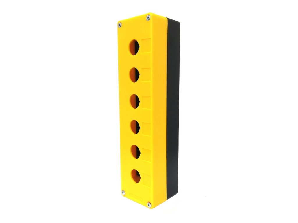 Push Button Box 6 Hole IP65 for 22mm Switches Model: B6A Auspicious
