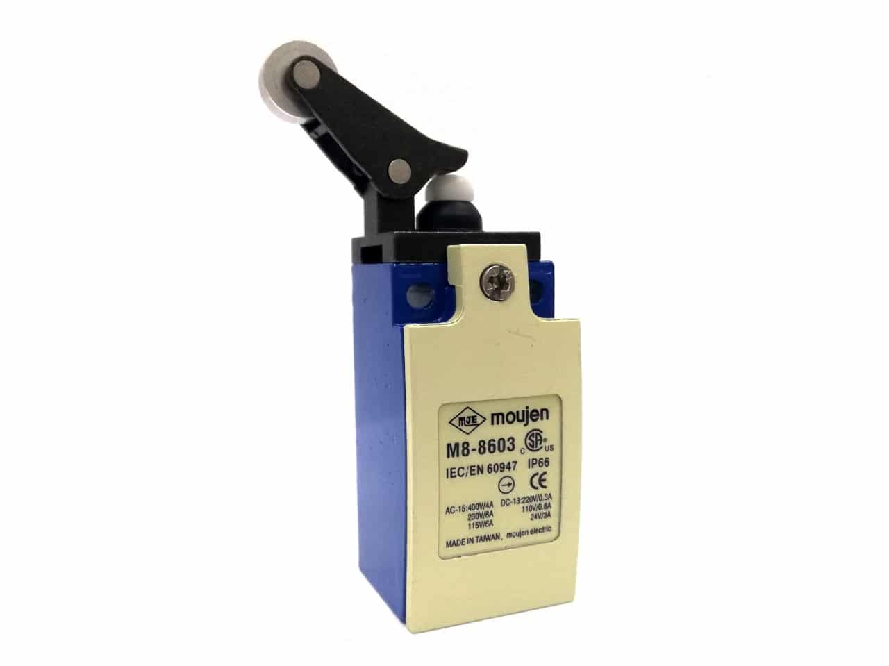 Roller Arm Lever Limit Switch One Way Action Model: M8-8603A Moujen