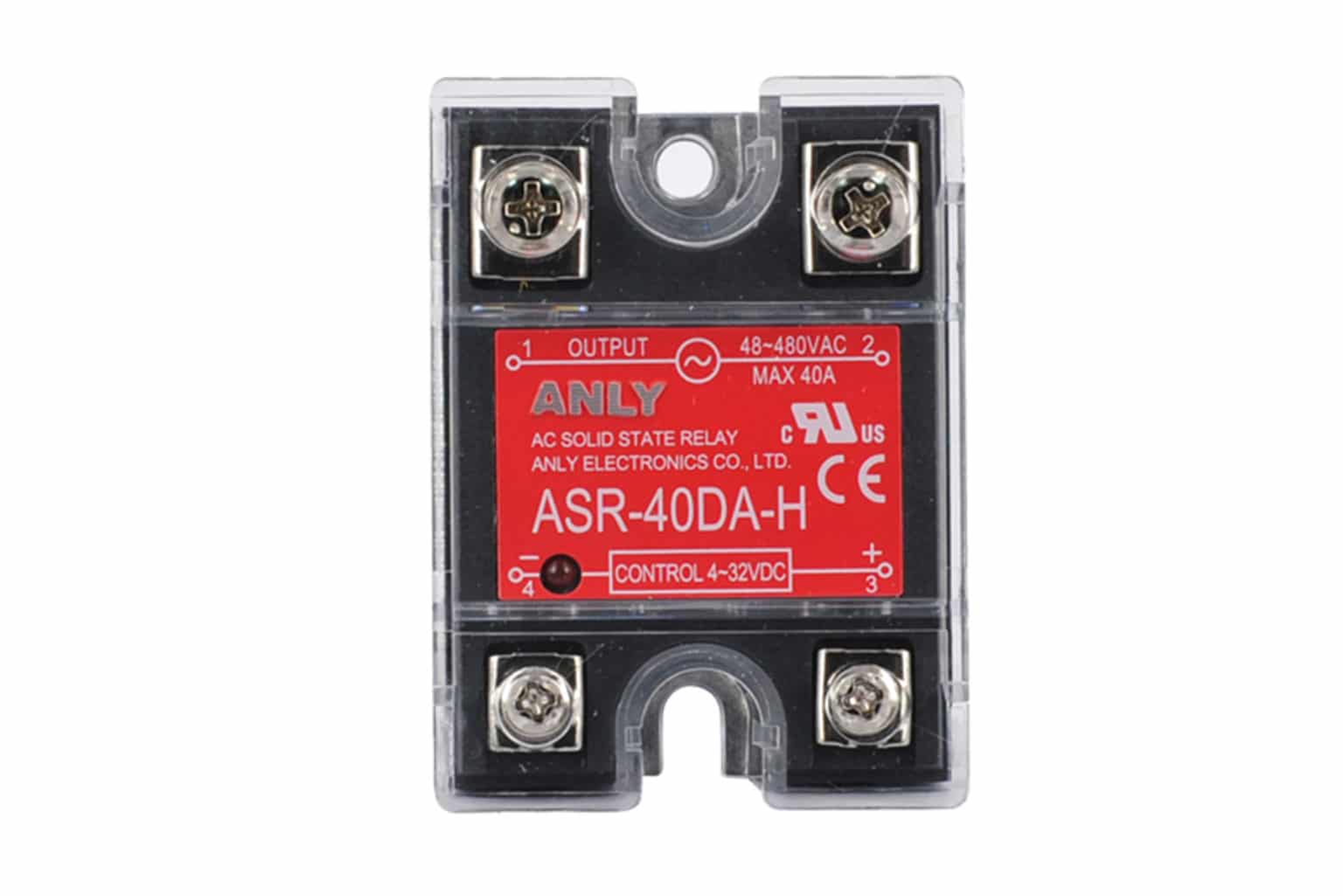 40A Solid State Relay (SSR) DC-AC Model ASR-40DA-H Anly