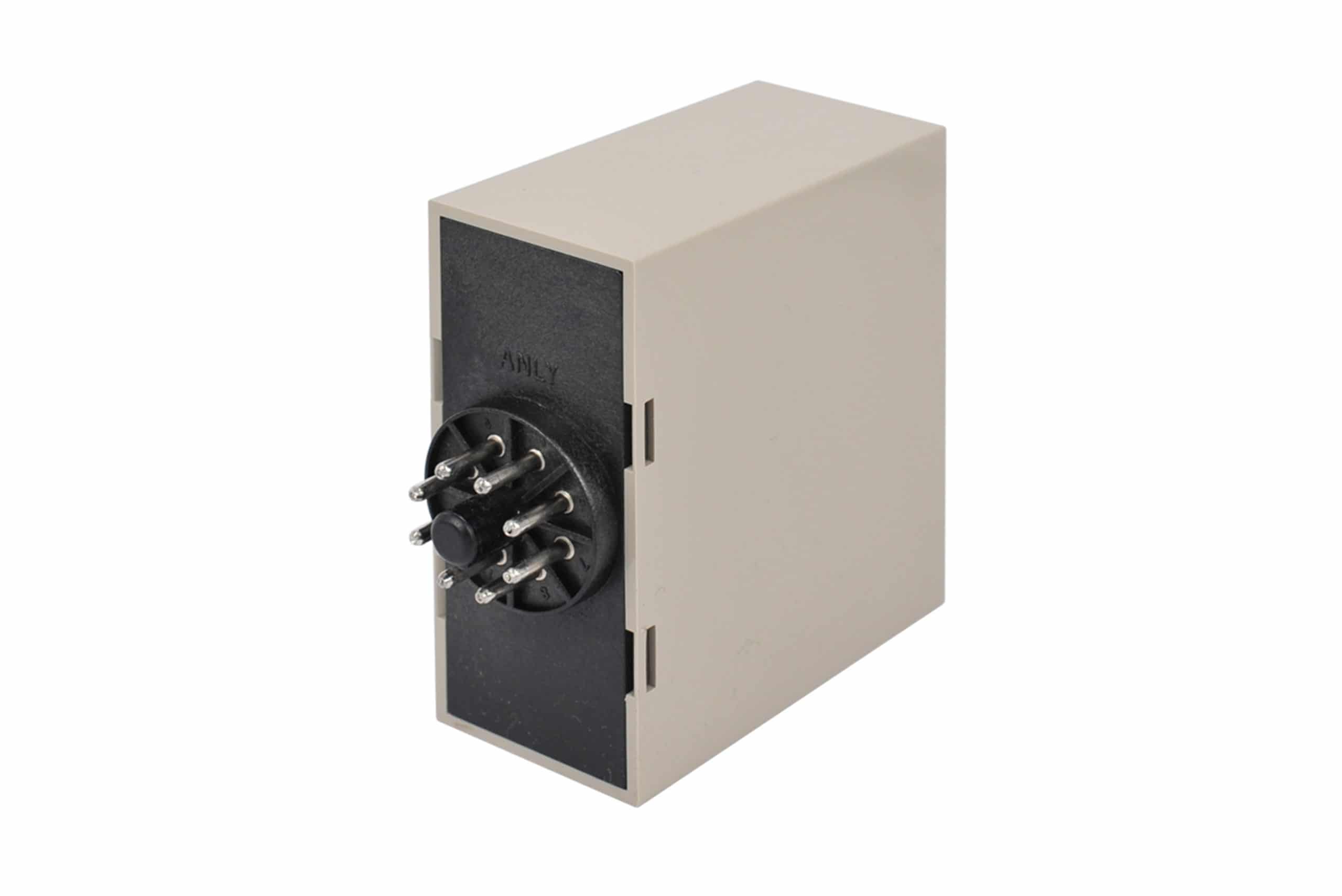 Voltage Relay 8 Pin Round Din Rail Base Mounting Model: AVR172-8T Anly