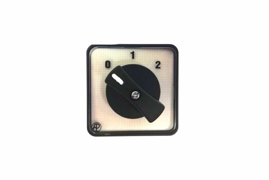 Rotary Cam Switch 0-1-2 20 Amps 4 Pole Model: C090 Auspicious