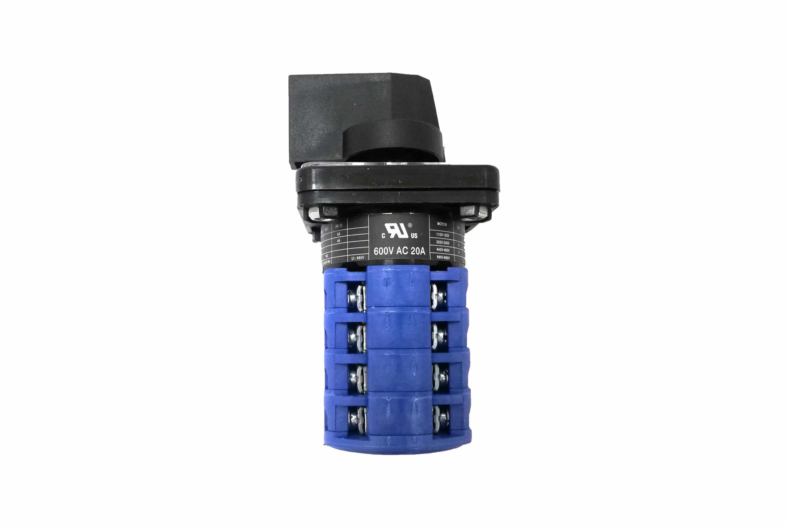 Spring Return Rotary Switch One Side 1-0