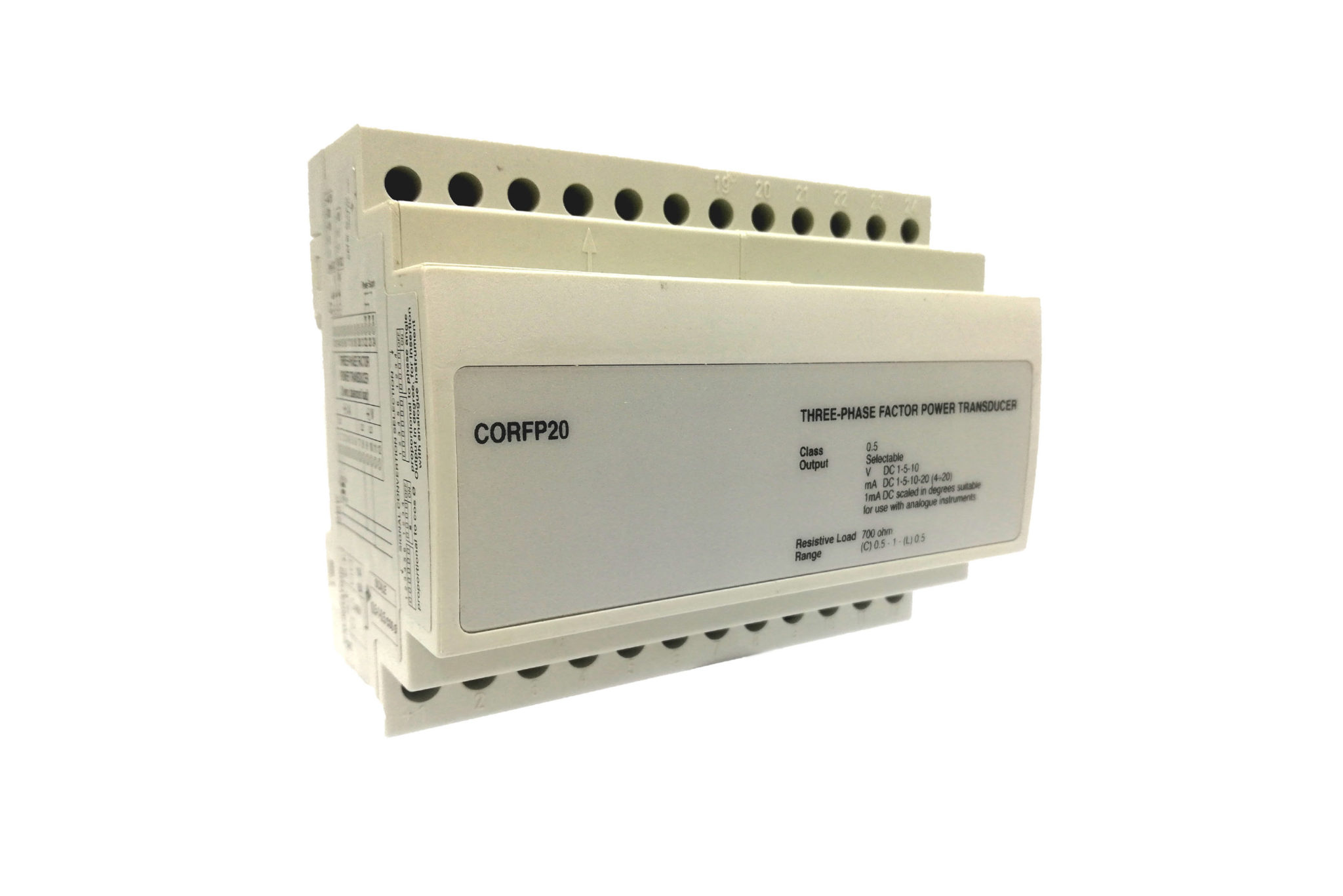 Power Factor Transducer 3 Phase 230/400V Input: 5A/400V 1CORFP20 Revalco - Hassan Abbas Trading ...