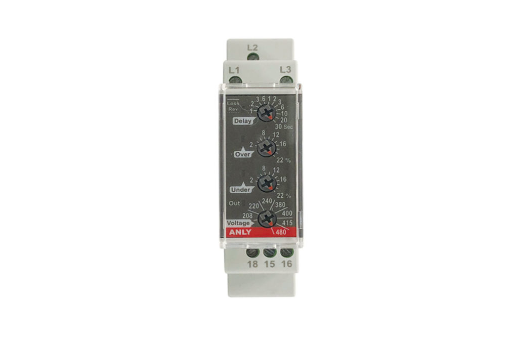 Three Phase Voltage Monitoring Relay 208-480V EP2-23 Anly Three Phase Voltage Monitoring Relay 208-480V EP2-23 Anly